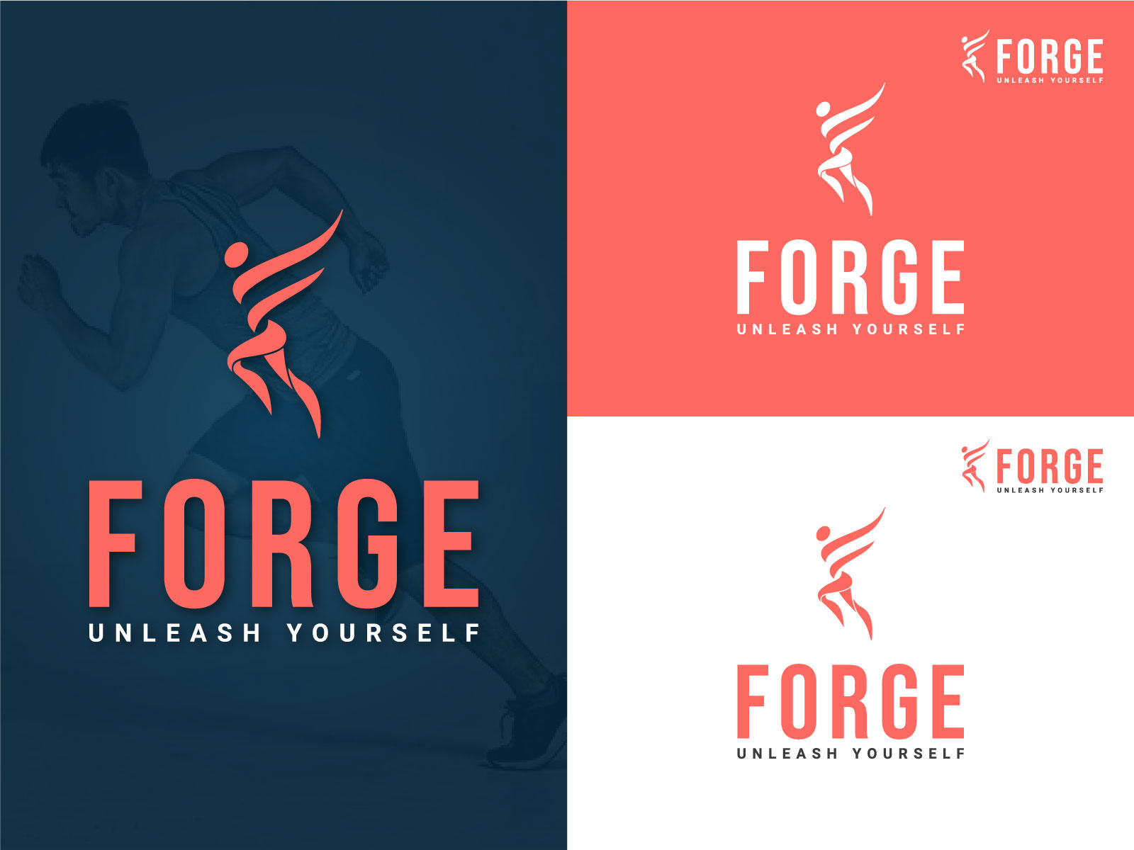 Forge Athletica by Md. Ekbal Kabir on Dribbble