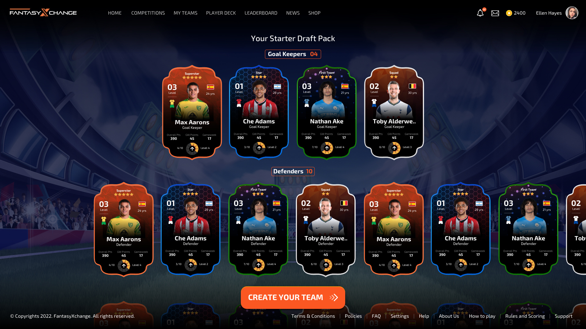 Fantasy Sports by Hafees Khan on Dribbble
