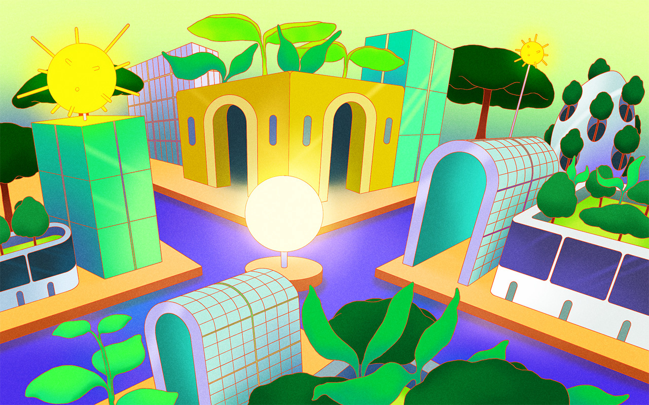 Transition to green energy by Tia Alisha on Dribbble