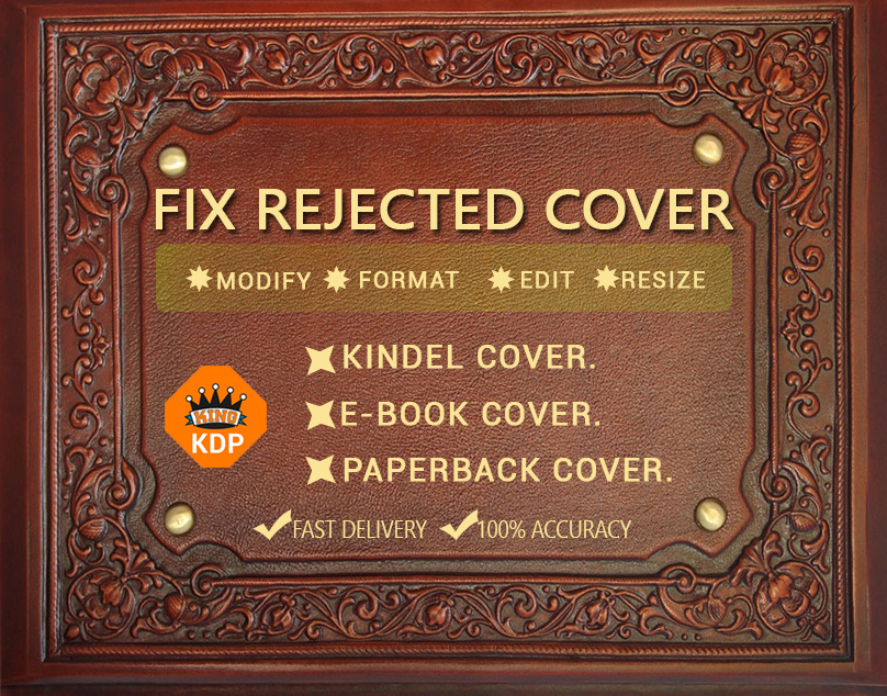 Fix rejected cover by King KDP on Dribbble
