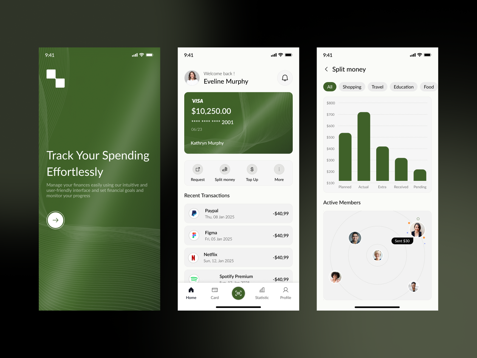Finance Management APP | UI Mobile App Design by Capi Product for Capi ...