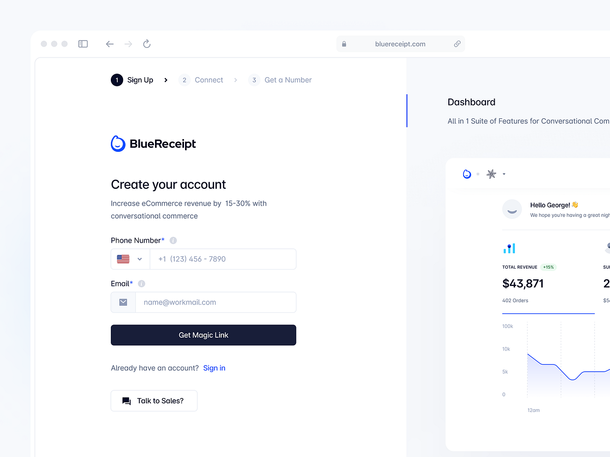 Dashboard: Login & Sign Up by Oğuz Yağız Kara on Dribbble