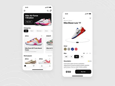 Shoes Application designs, themes, templates and downloadable graphic ...