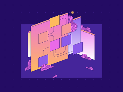 Concept Map Template Cover by Stas Kulesh 🥝 on Dribbble