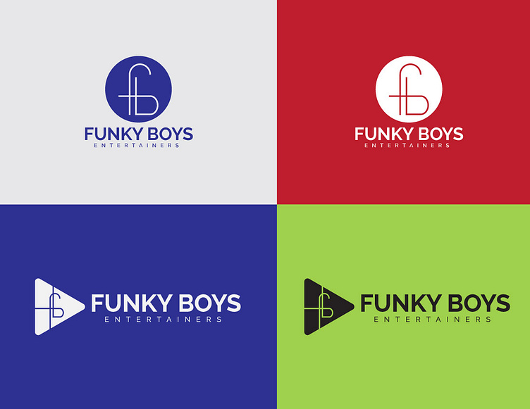Funky Boys : LOGO DESIGN by Wam Studio on Dribbble