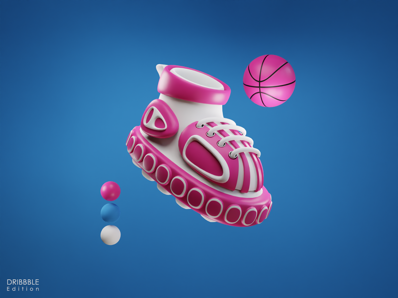 Stylized Shoe 3D Concept by Duxica on Dribbble