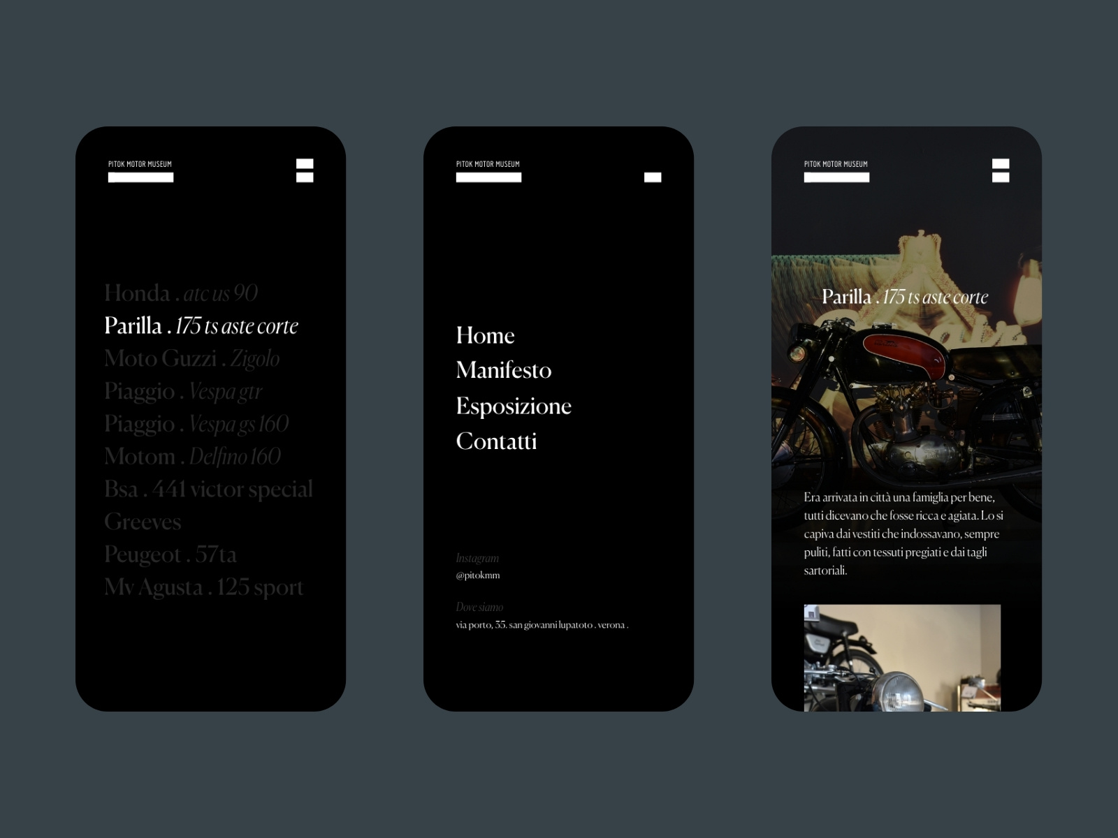 PITOK MOTOR MUSEUM by ET Studio on Dribbble