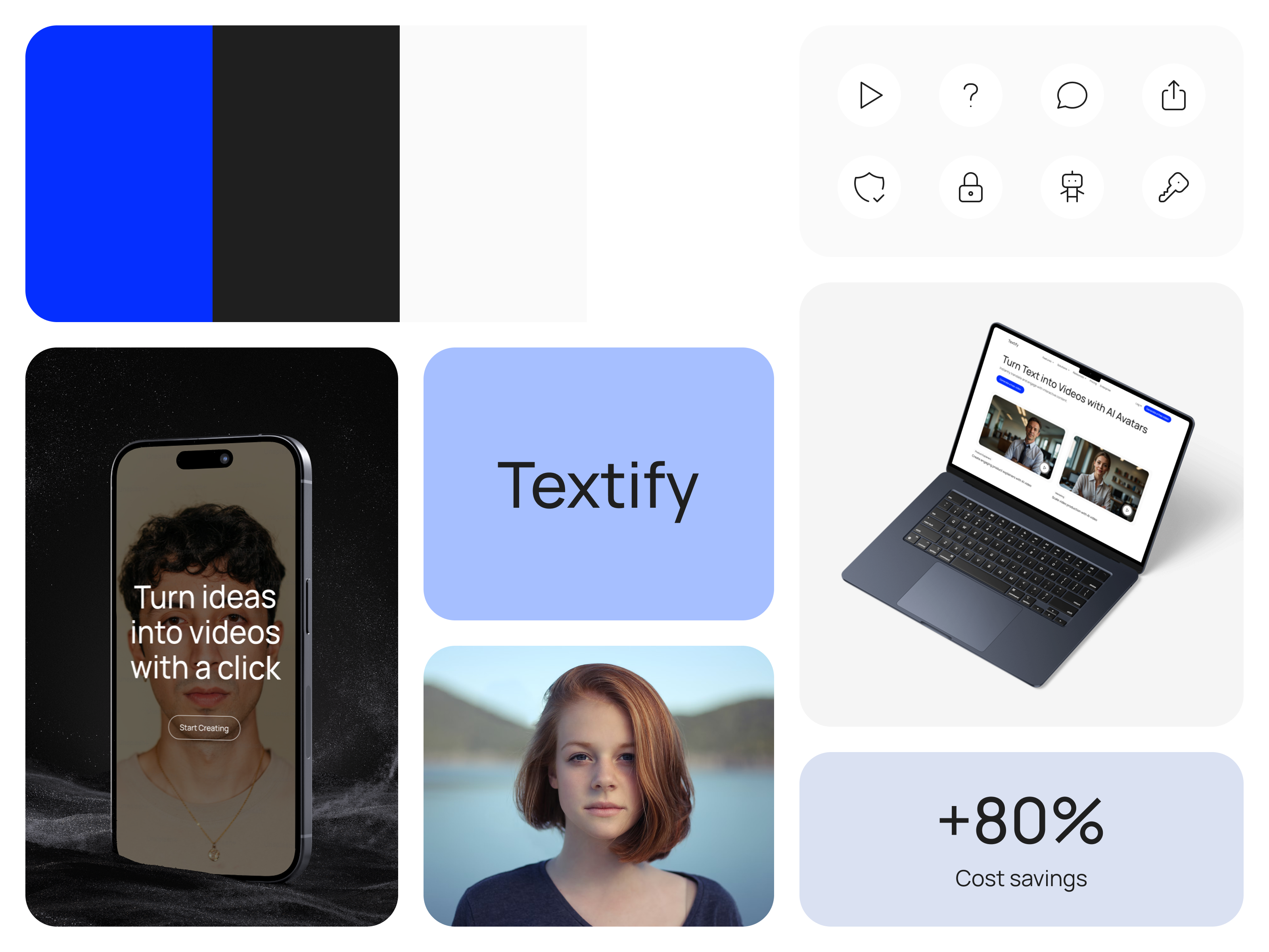 Texify - An AI Video Generation SaaS Landing Page by AT Studio on Dribbble