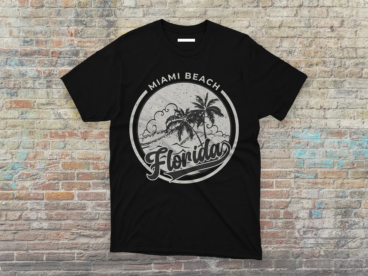 Beach Tee designs, themes, templates and downloadable graphic elements ...