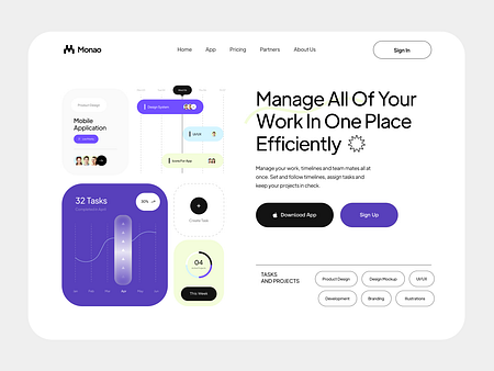 Task Management Website designs, themes, templates and downloadable ...