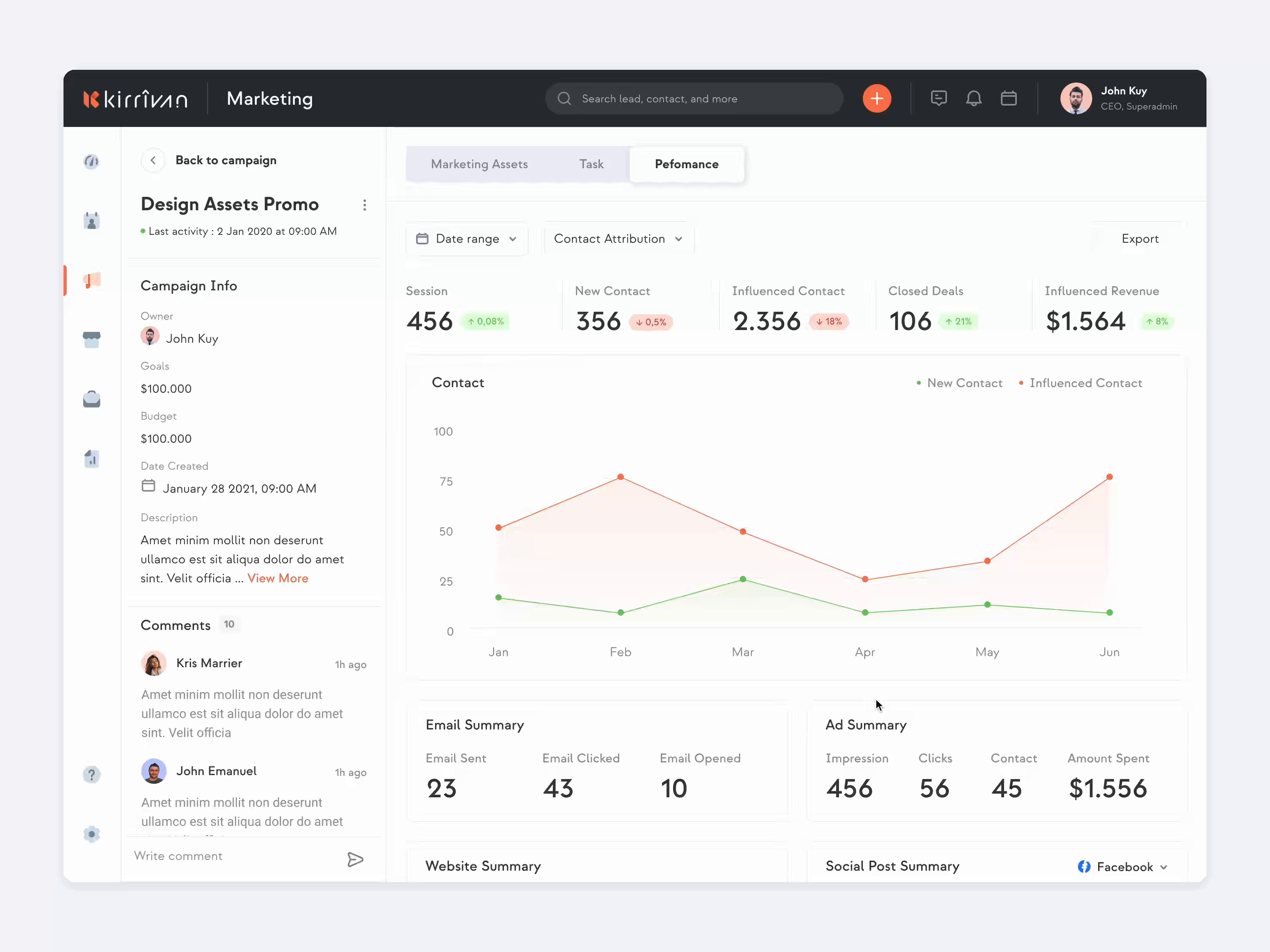 Kirrivan SaaS CRM - Managing Marketing Campaign by Bagus Fikri for ... Kirrivan SaaS CRM - Managing Marketing Campaign by Bagus Fikri for ...