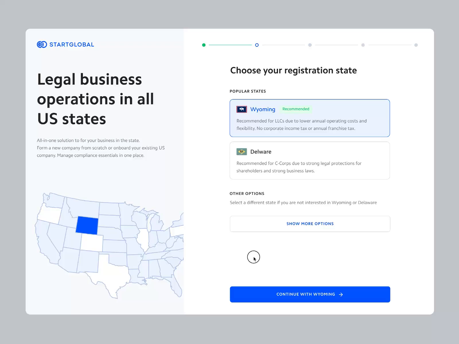 Choose State by Vishnu Prasad V P on Dribbble