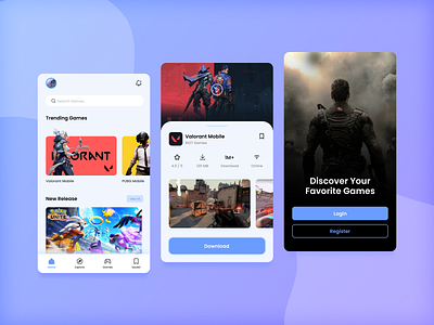 Mobile Game Downloader by Wahyudi Firmansyah on Dribbble