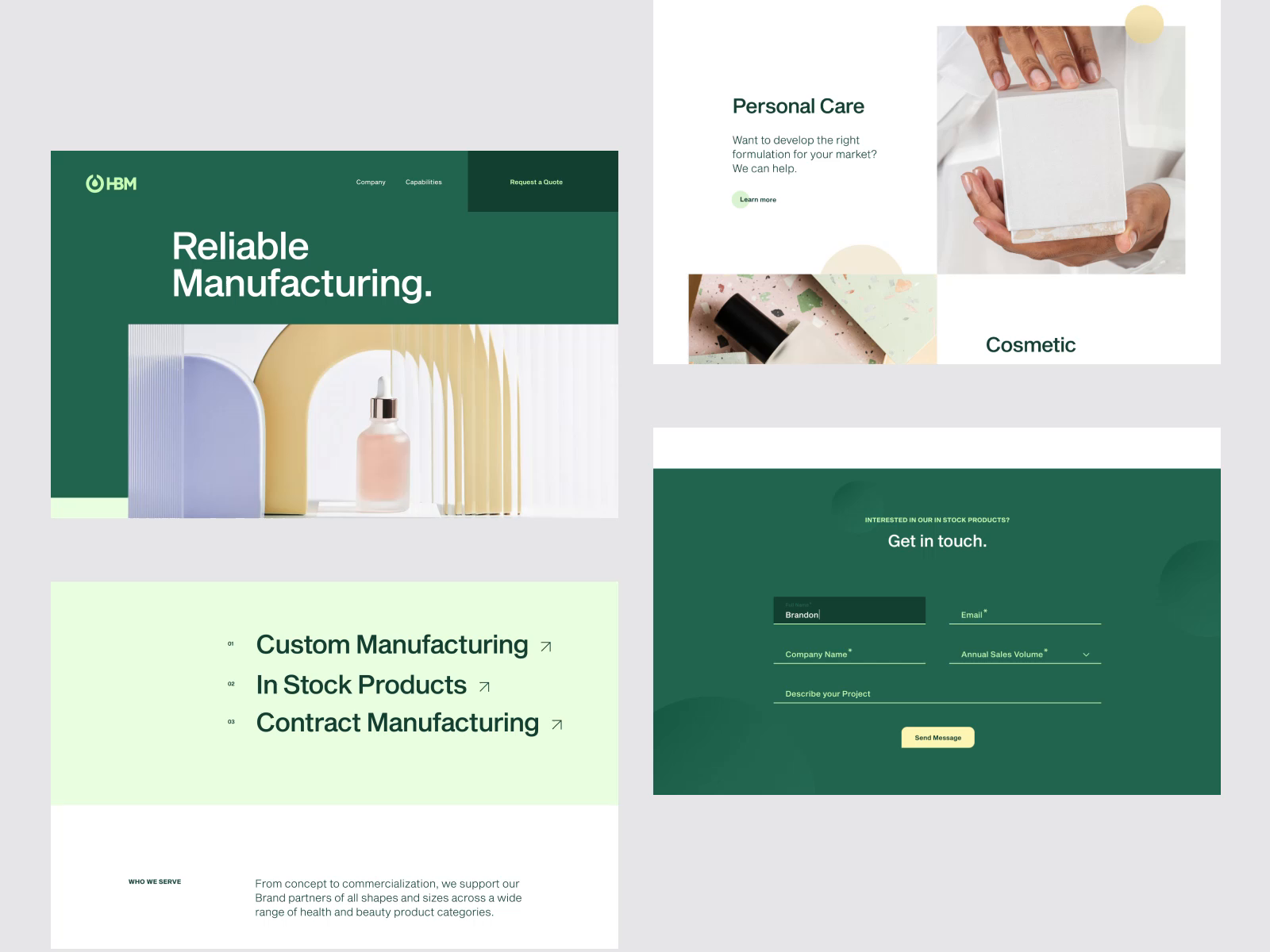 HBM website exploration by Dalibor Hajdinjak for Kreativa Studio on ...