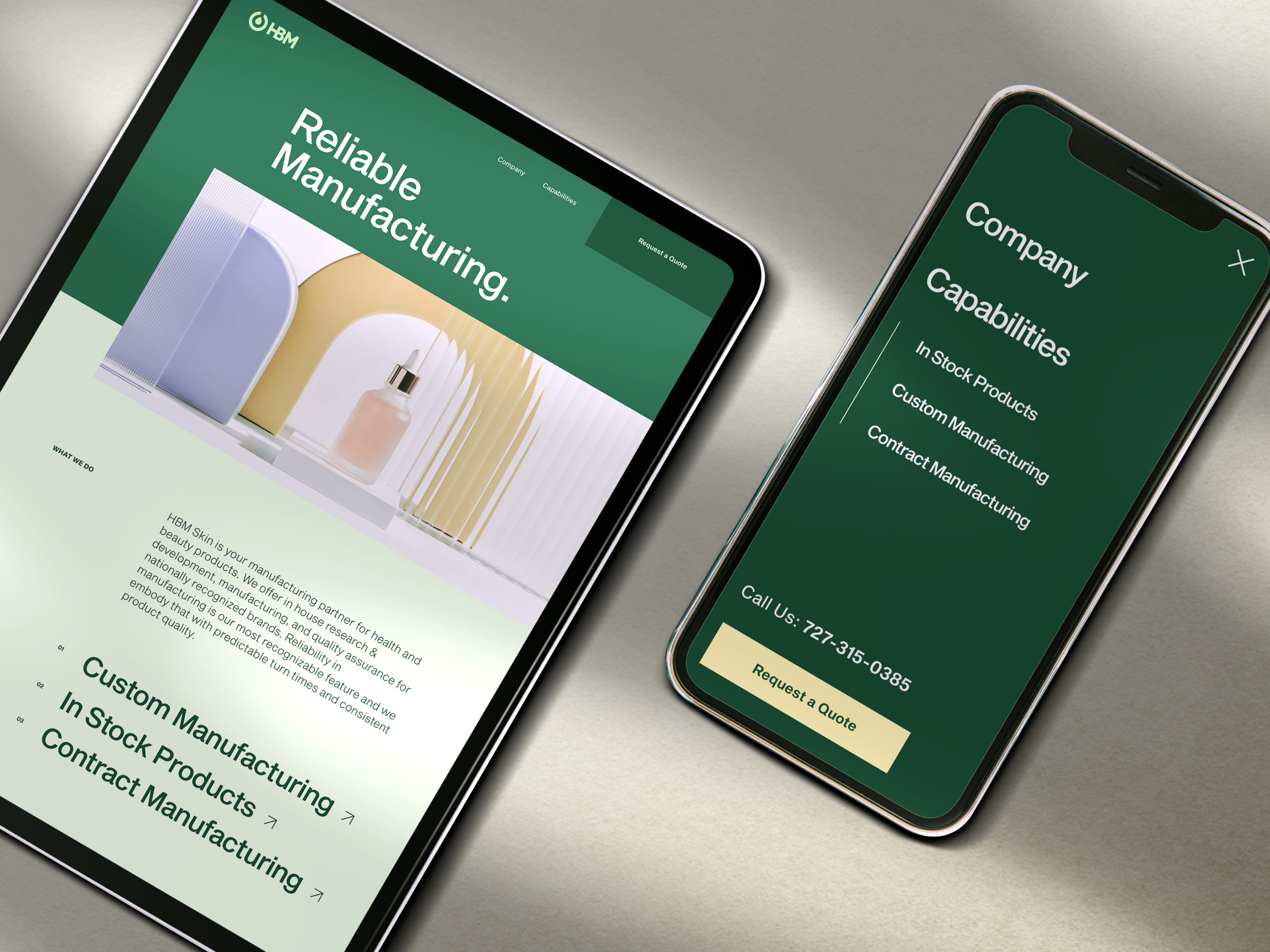 HBM website exploration by Dalibor Hajdinjak for Kreativa Studio on ...