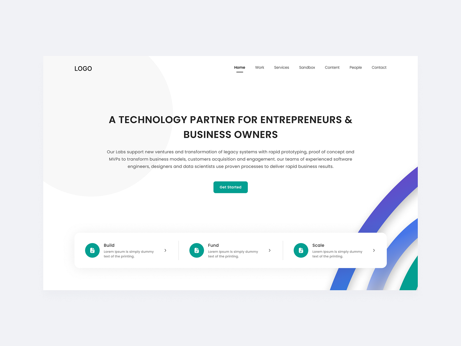 Website Header Design by Priyanshi Davra on Dribbble