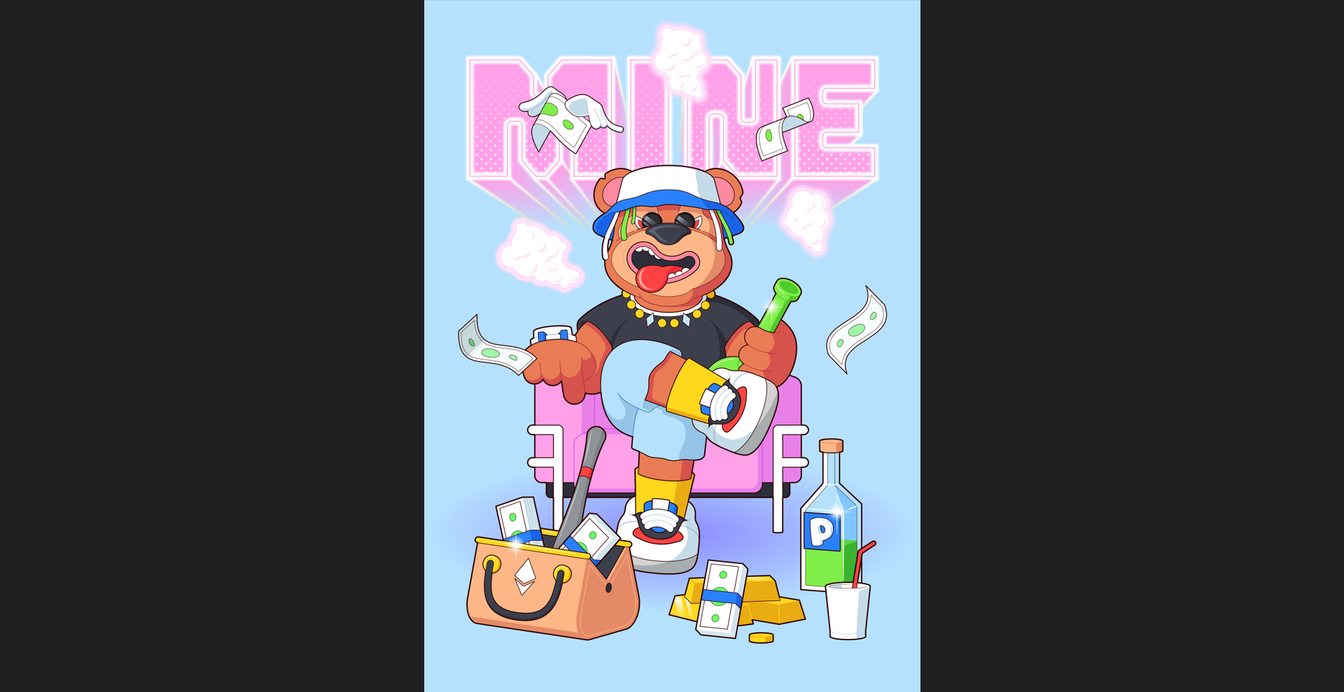 TIME-MINE 1 by Hunter Tømmy on Dribbble