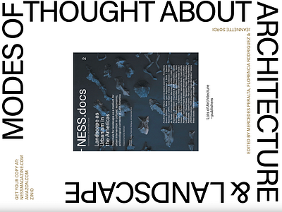 NESS 3 MAGAZINE by Nacho Espert on Dribbble