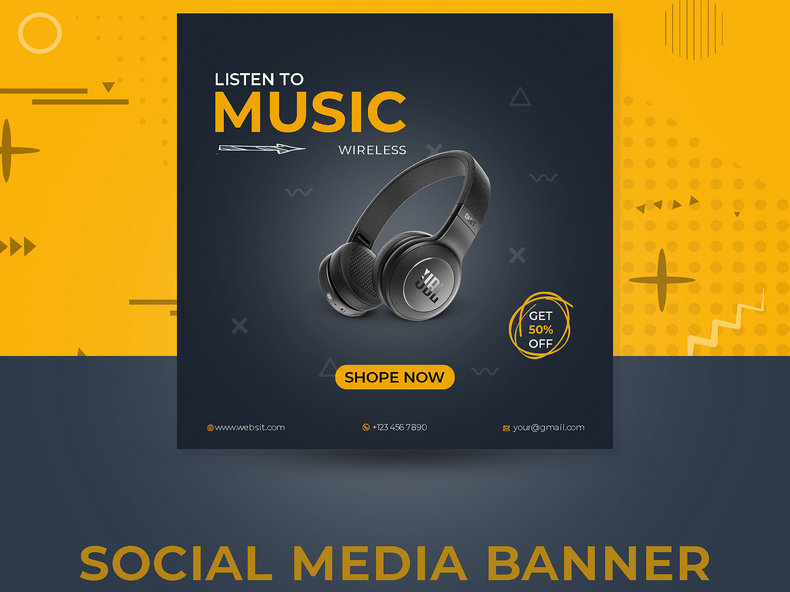 social media bannner by masud morol on Dribbble