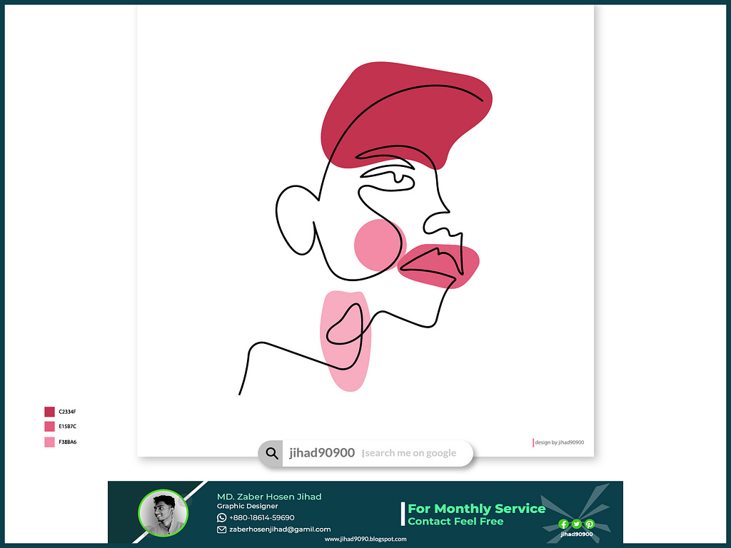 Line Art by JIHAD on Dribbble