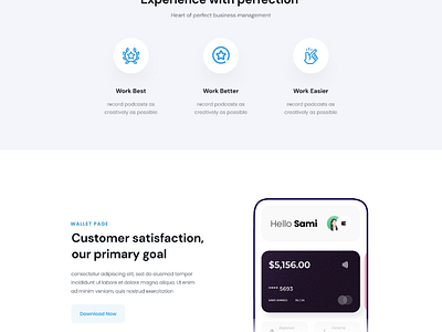 Website Template by David on Dribbble