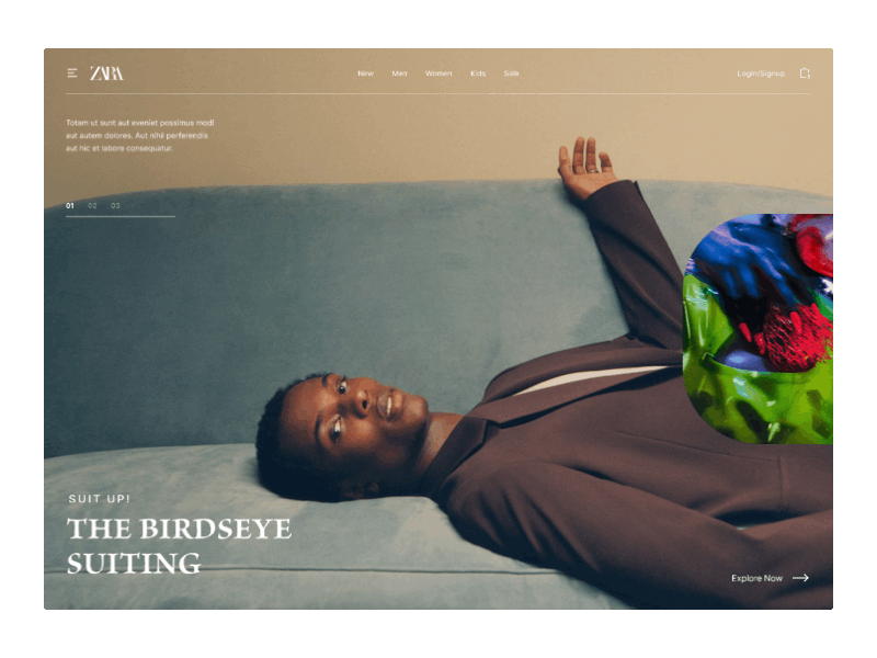 Hero Banner Carousel by Akhil Noone on Dribbble