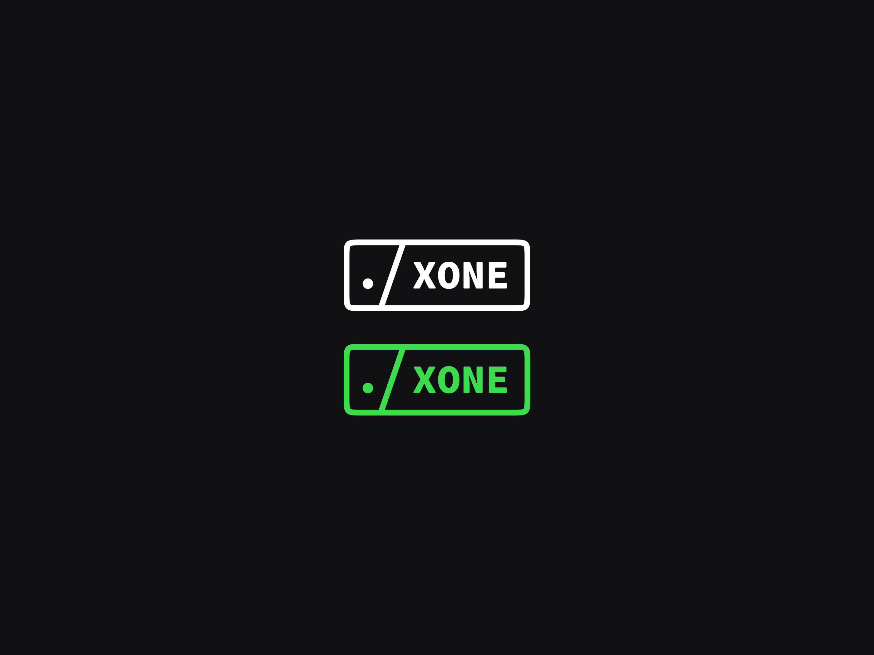 Xone logo exploration by Atra on Dribbble
