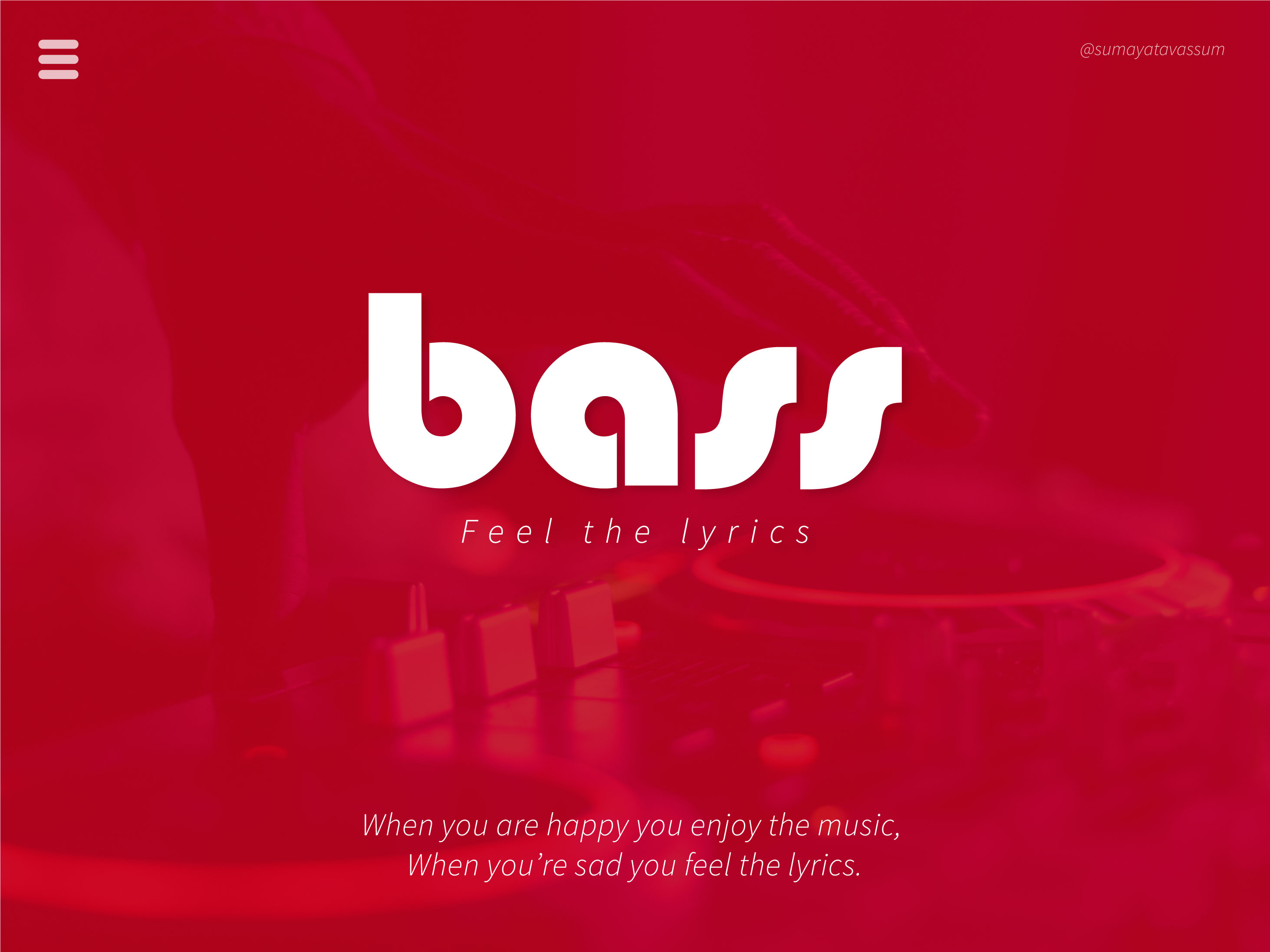 Wordmark bass logo | Music app logo. by Sumaya Tavassum on Dribbble