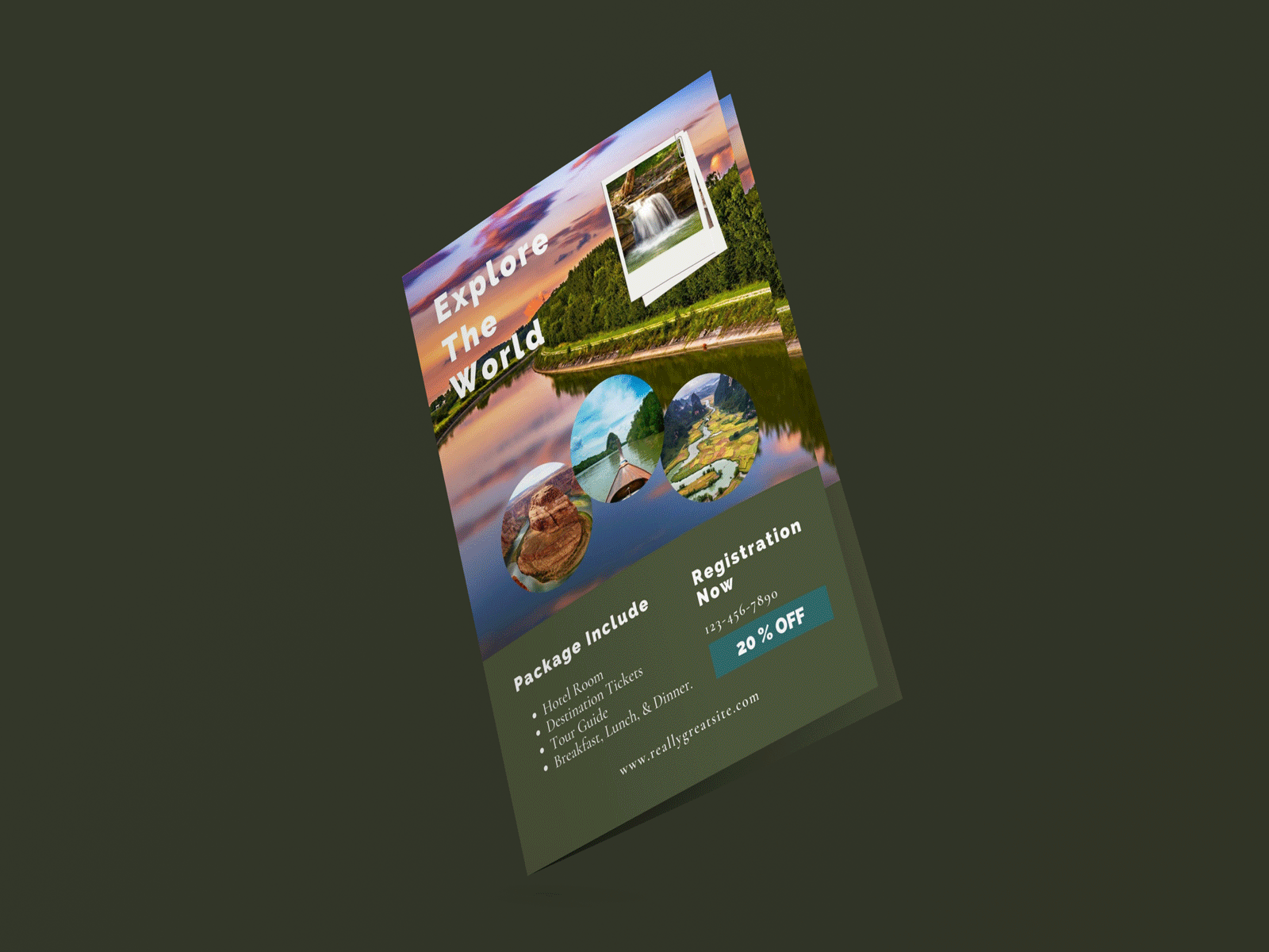 Flyer Template by DesignByStore on Dribbble