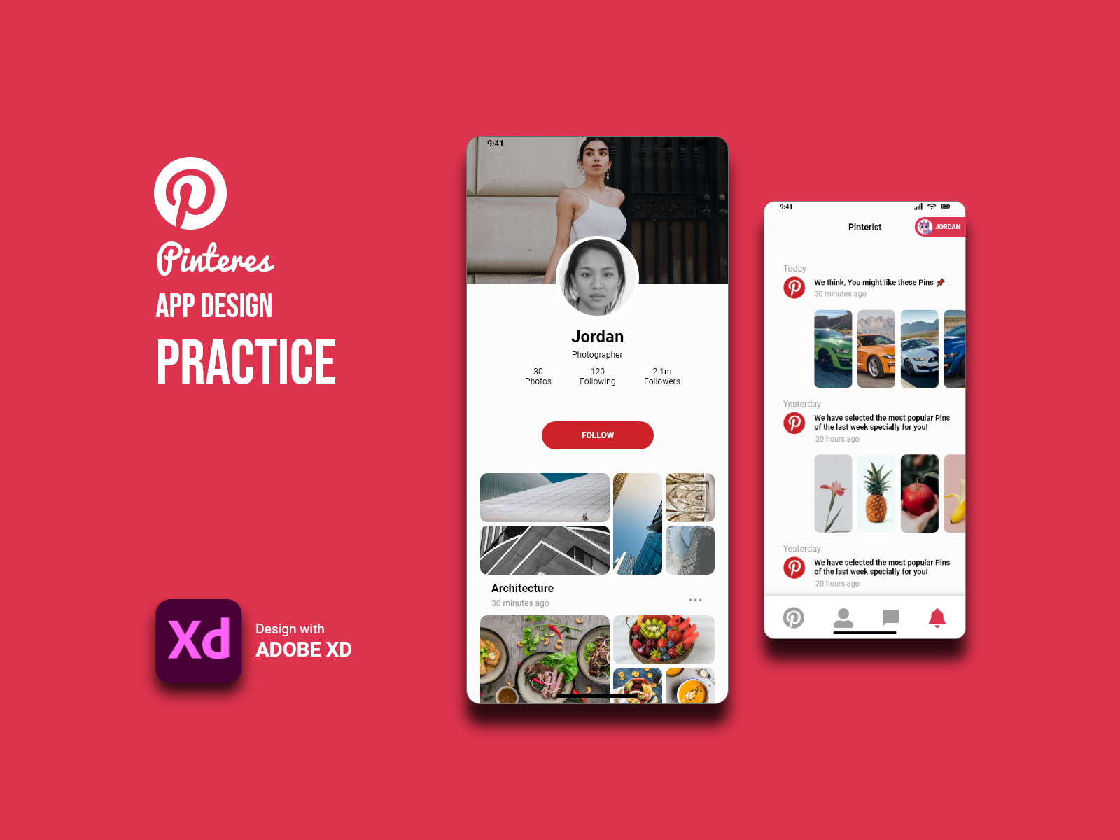 Practica de Diseño App by Ezequiel Rodríguez on Dribbble