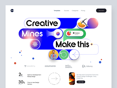 Web site design: landing page home page ui website design agency by ...