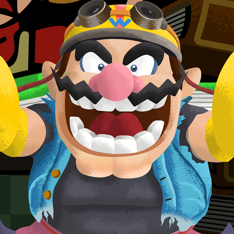 Wario by Arnulfo González on Dribbble