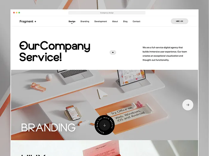 Service Page designs, themes, templates and downloadable graphic ...