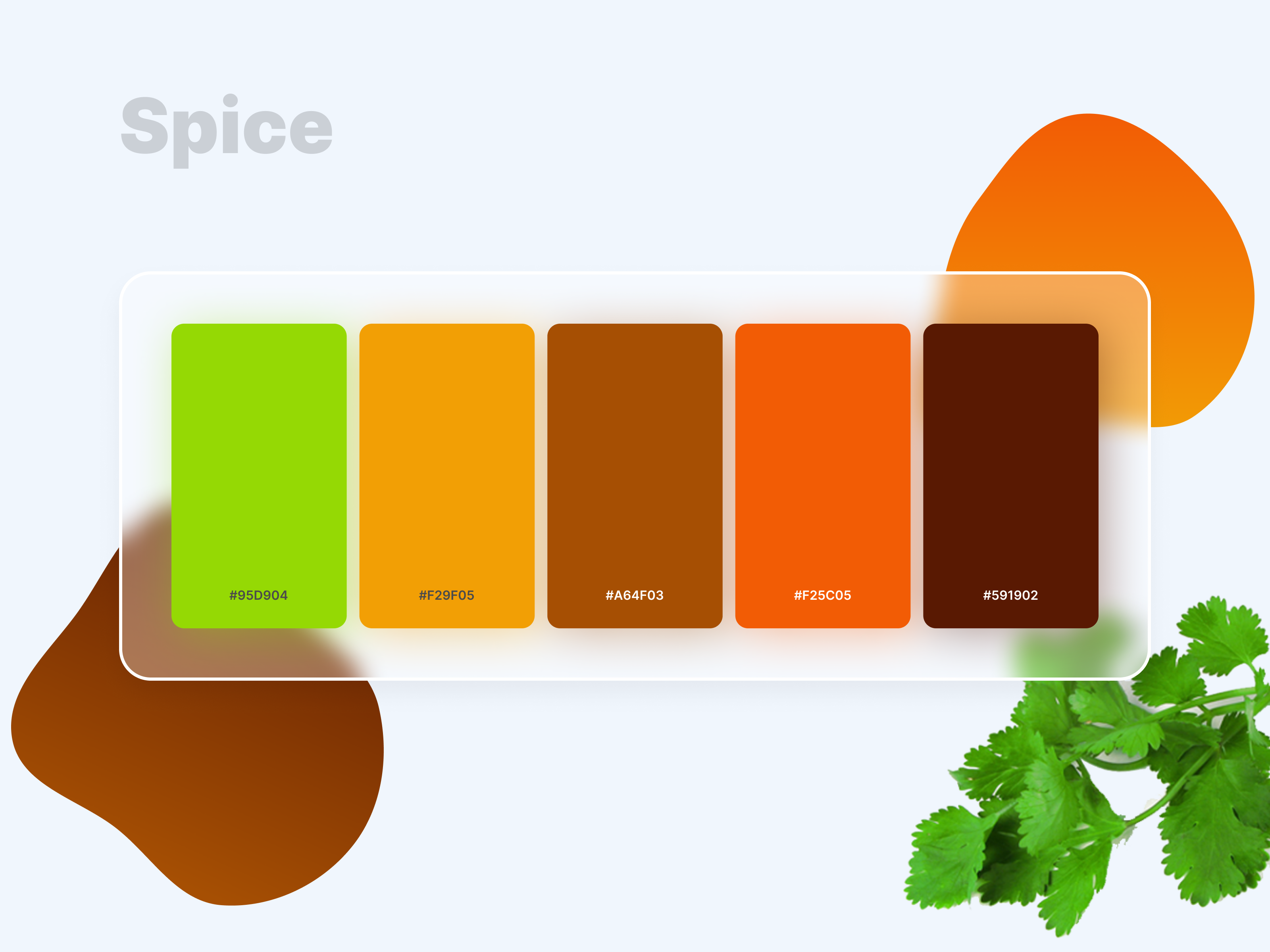 Spice - Color Palette | Weekly Warm-up by Akash Kumar on Dribbble