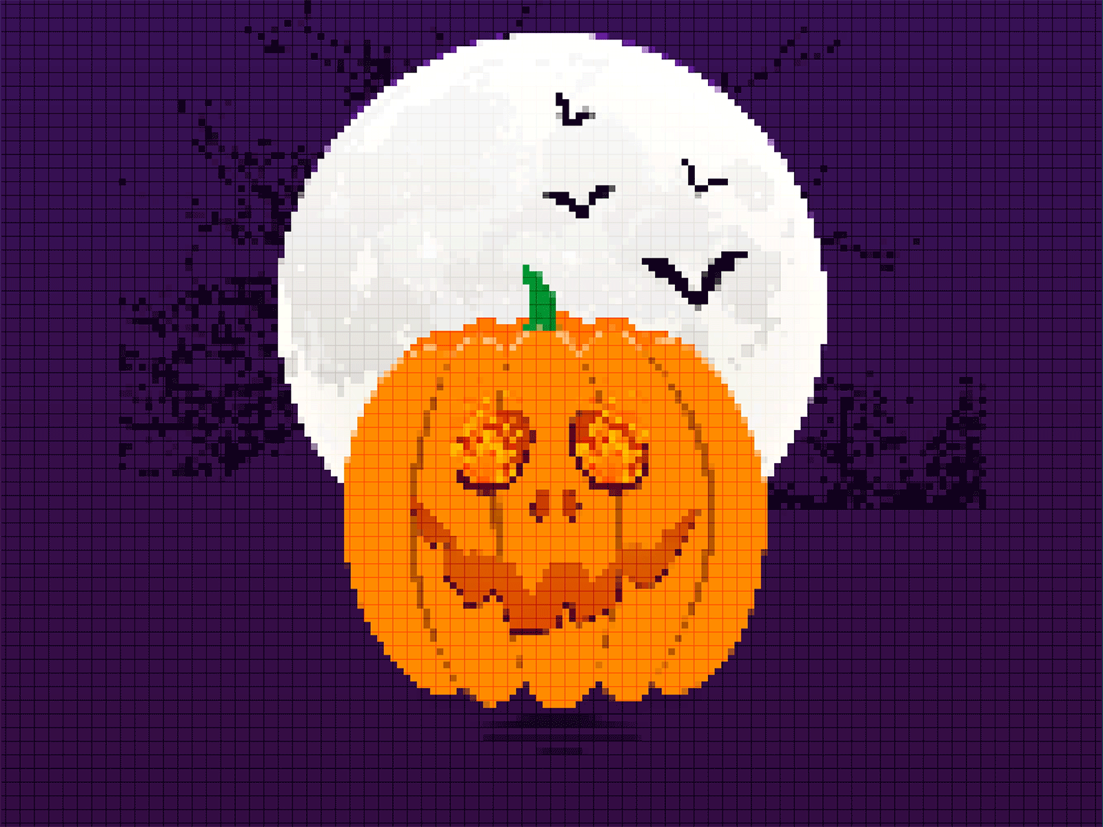 Pixel Pumpkin Gif by Shozib Design on Dribbble