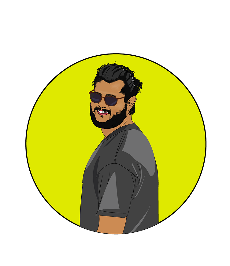 Vector portrait by Vitra graphics on Dribbble