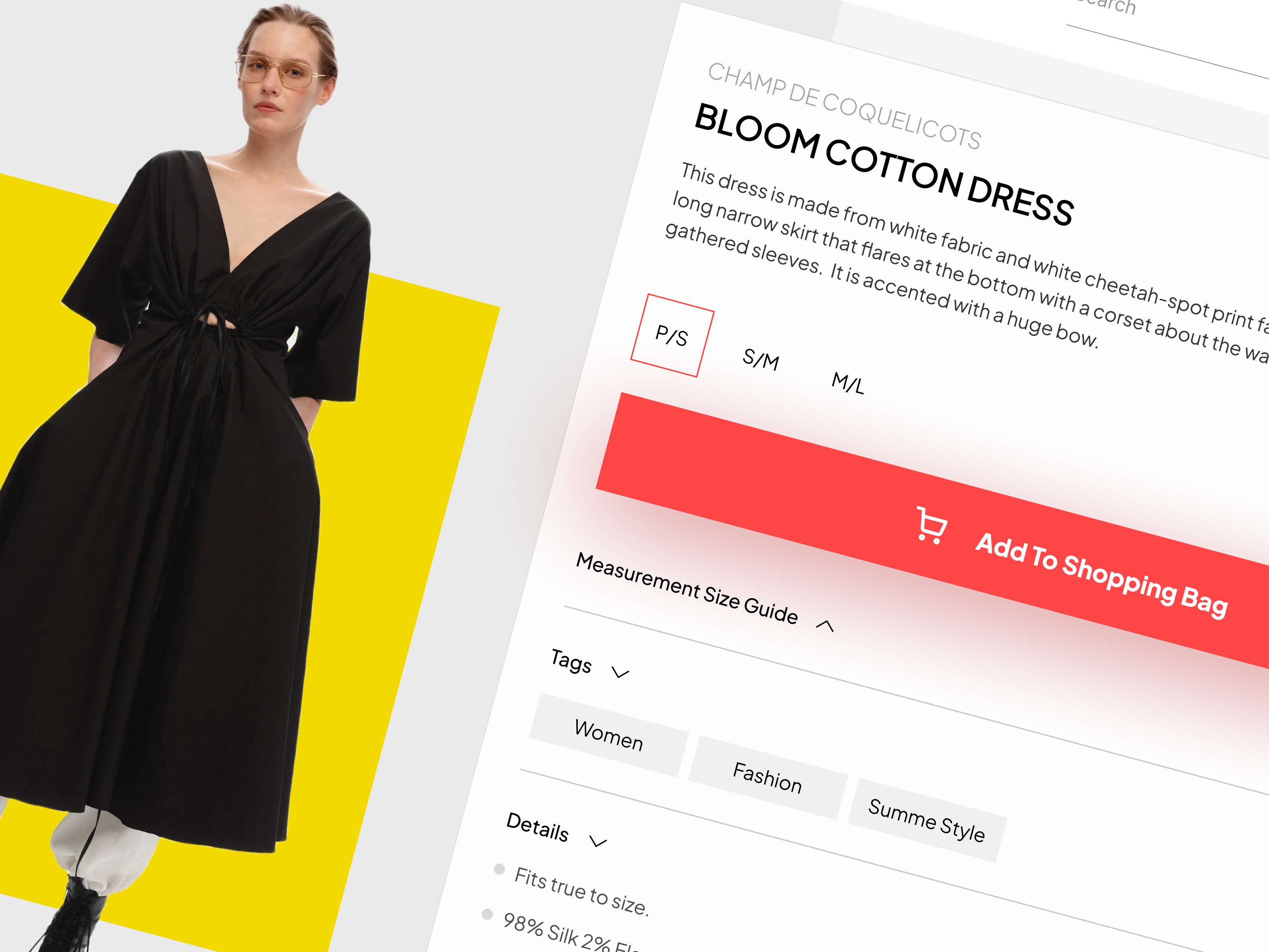 E-commerce - Product Page by Alireza Shahsavary for Duxica on Dribbble