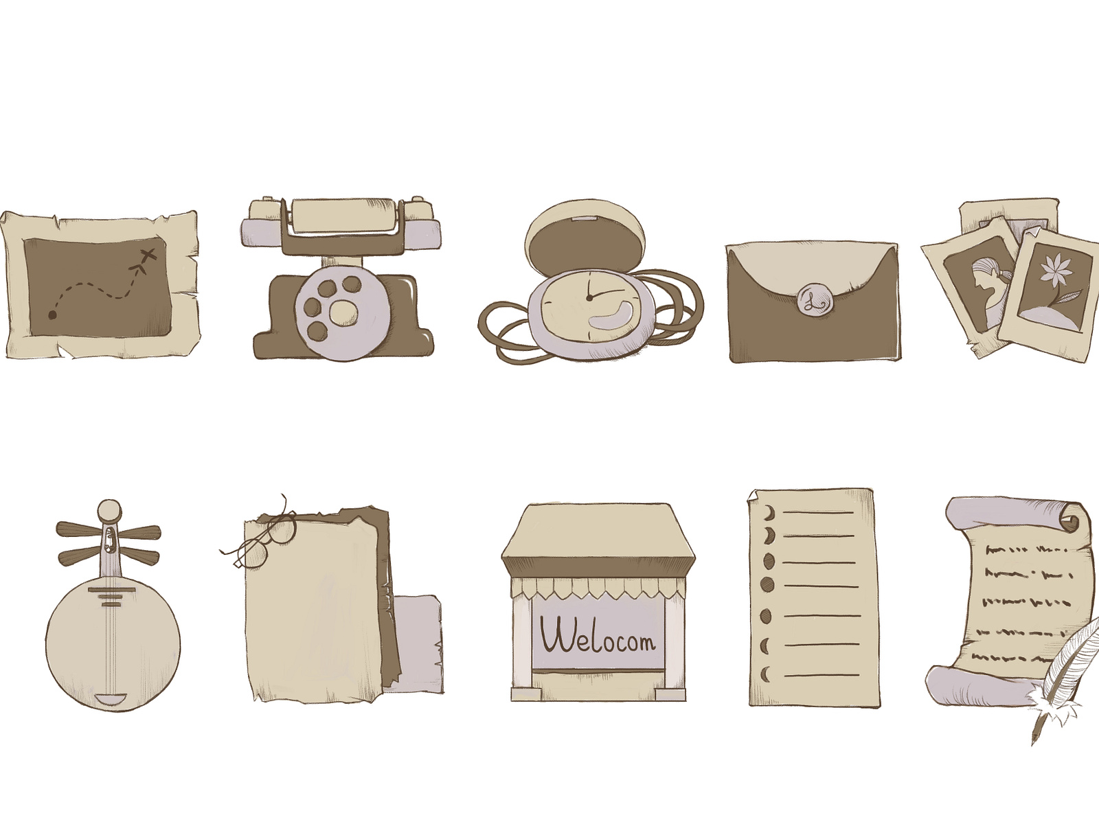 Retro UI design by may ribbit on Dribbble