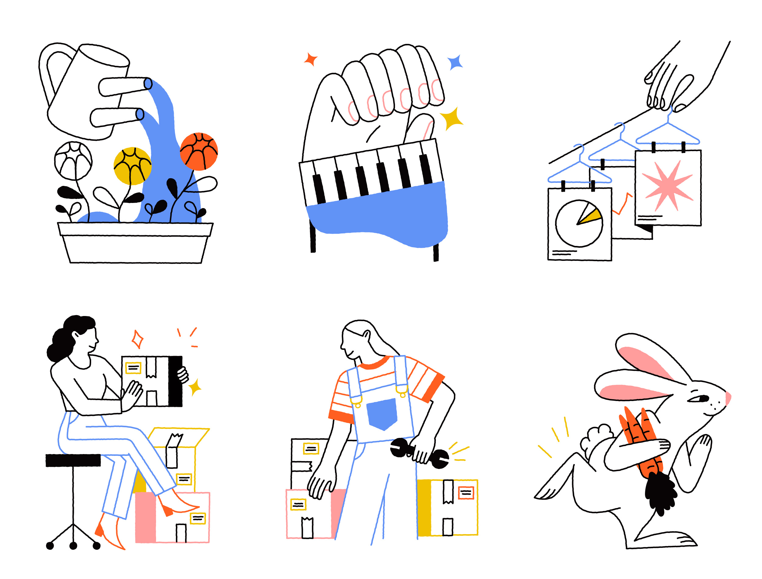 Card Payments by Folio Illustration Agency on Dribbble