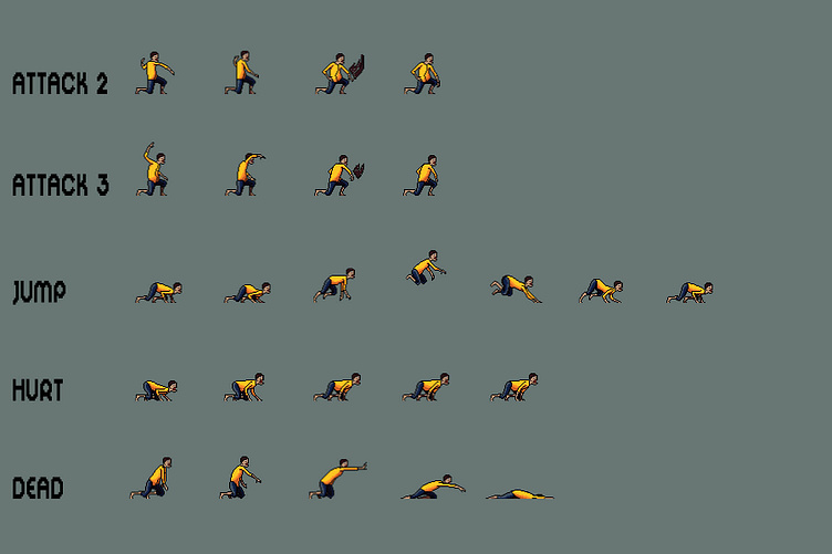 Free Zombie Sprite Sheet Pack Pixel Art by 2D Game Assets on Dribbble Free Zombie Sprite Sheet Pack Pixel Art by 2D Game Assets on Dribbble