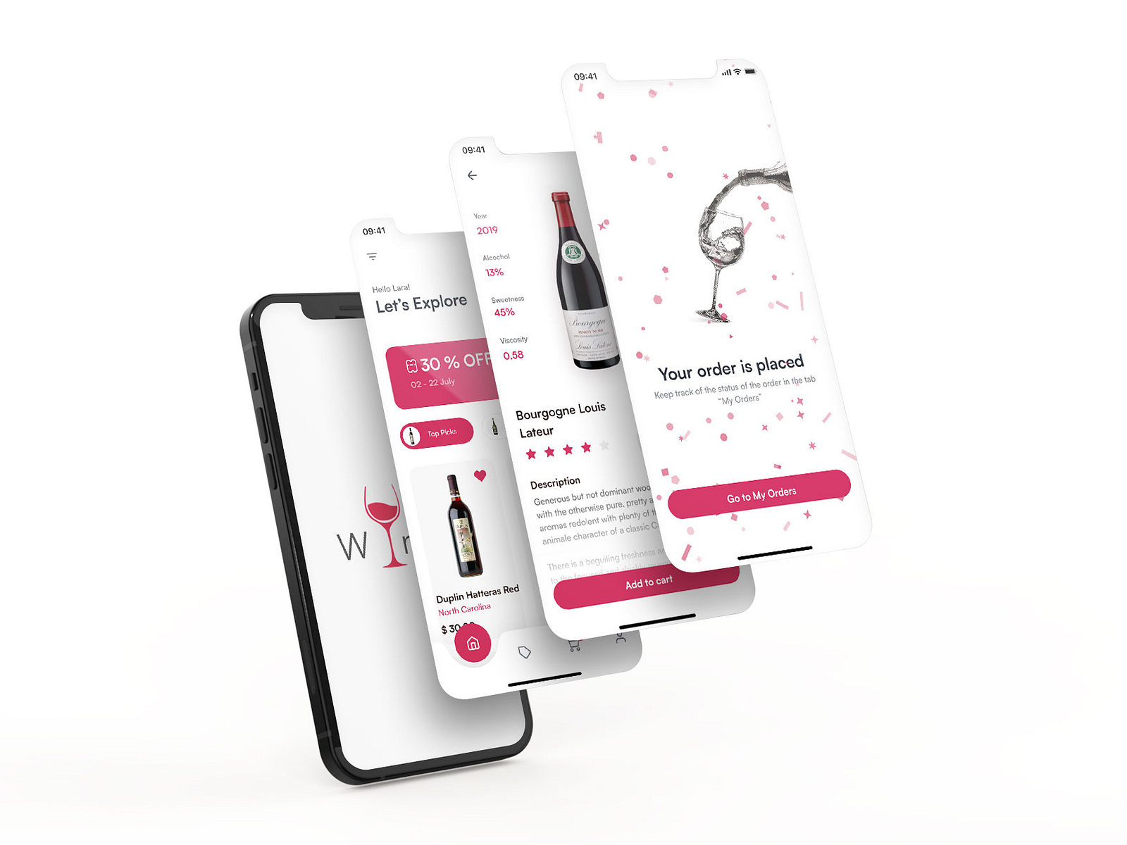 Wineot App by Alexandra Paula Anitului on Dribbble