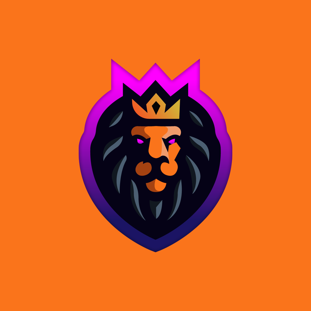 Lion Mascot by Andrija D. on Dribbble