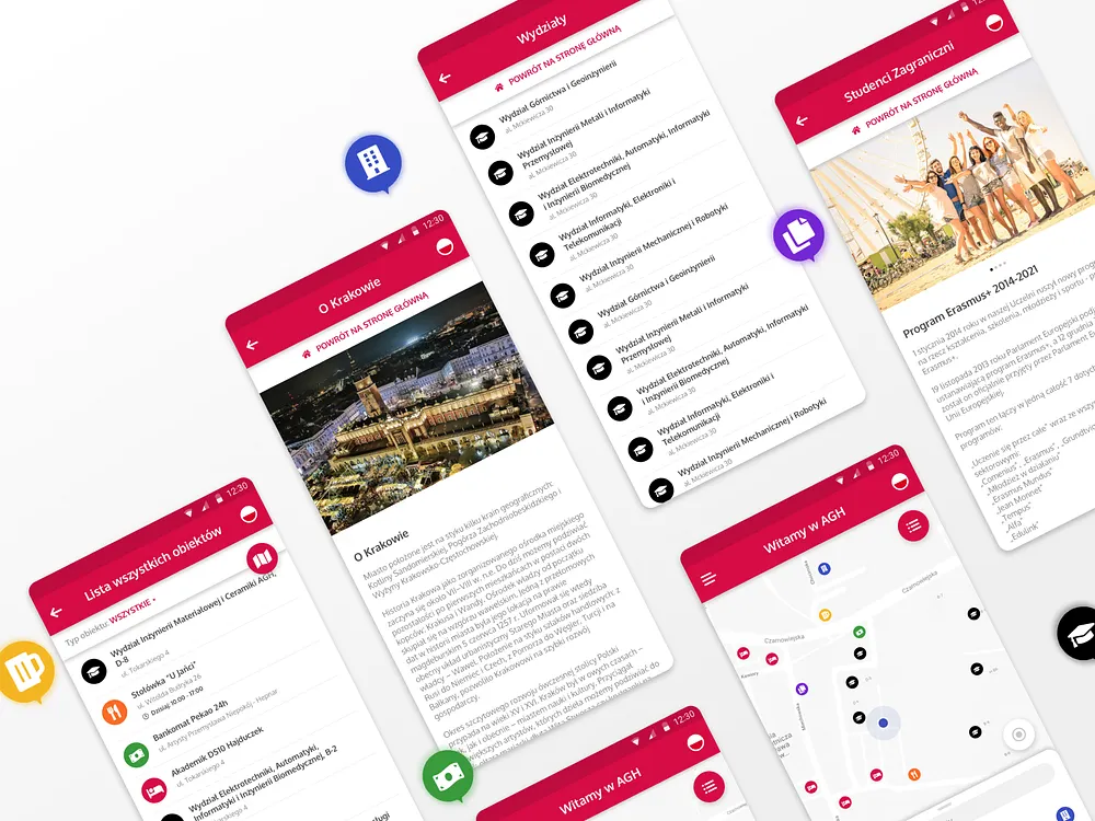 University App designs, themes, templates and downloadable graphic ...