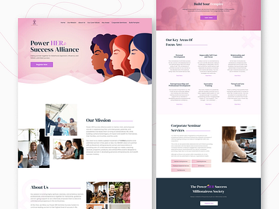 Power HER - An Elegant UI/UX Layout by Pixelette Technologies on Dribbble