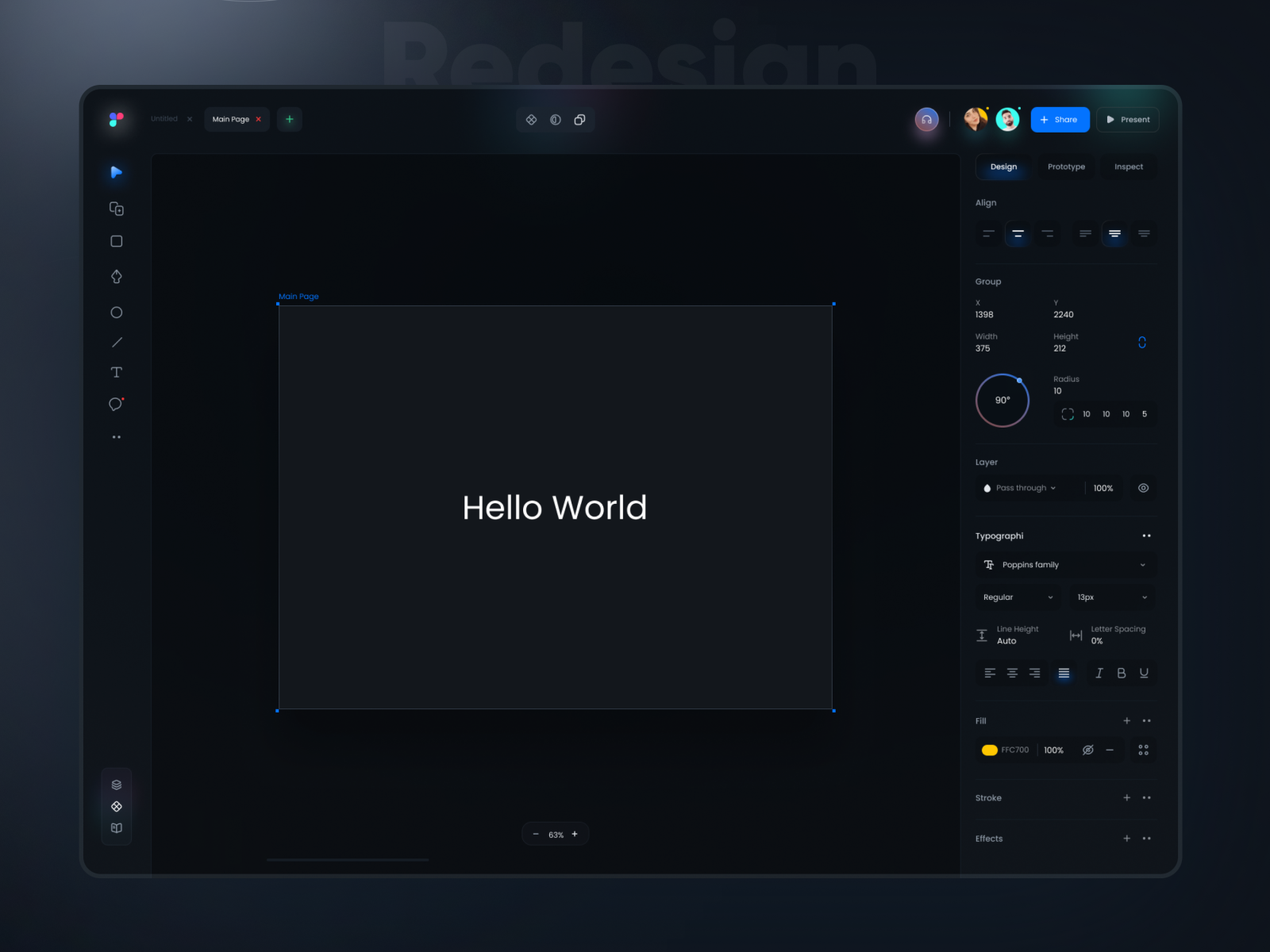 Figma Desktop App Redesign by Daryabiyan on Dribbble