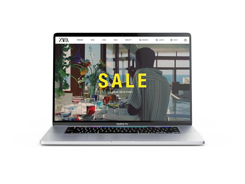 Zara Website designs, themes, templates and downloadable graphic ...
