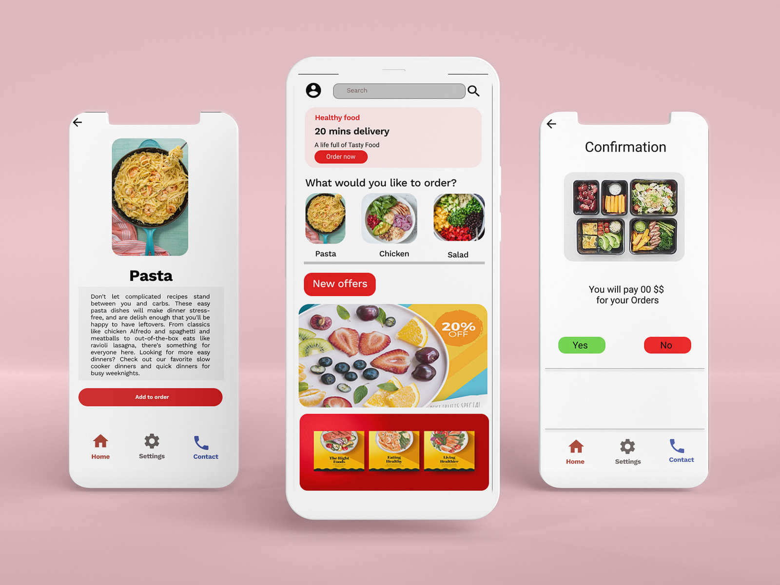 Foody App. by Mohamed Hegazi on Dribbble