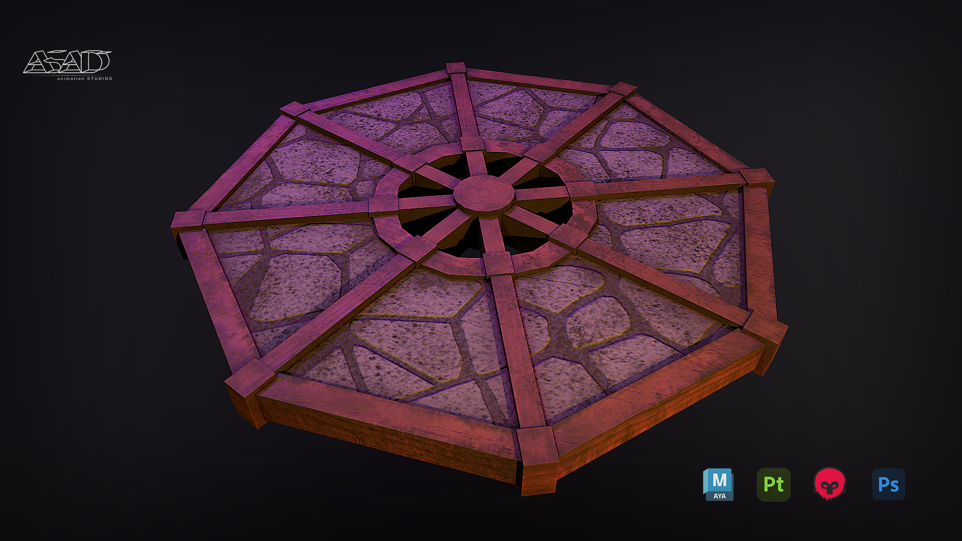 Game Asset Stone Cliff Platform by Asaduzzaman Akash on Dribbble