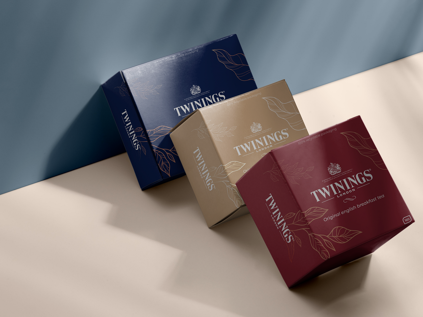 Twinings packaging design by Sergy Lab on Dribbble