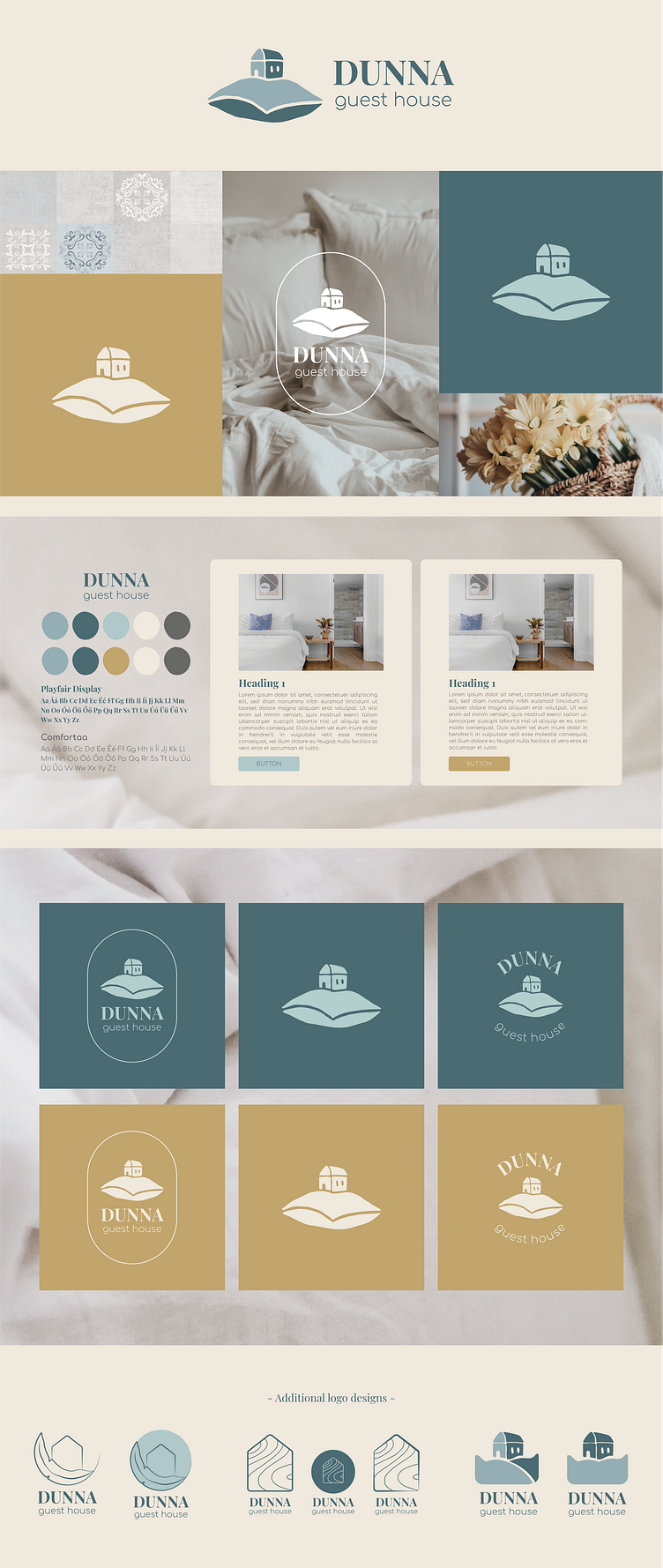 Dunna Logo Design by Liza Werner on Dribbble